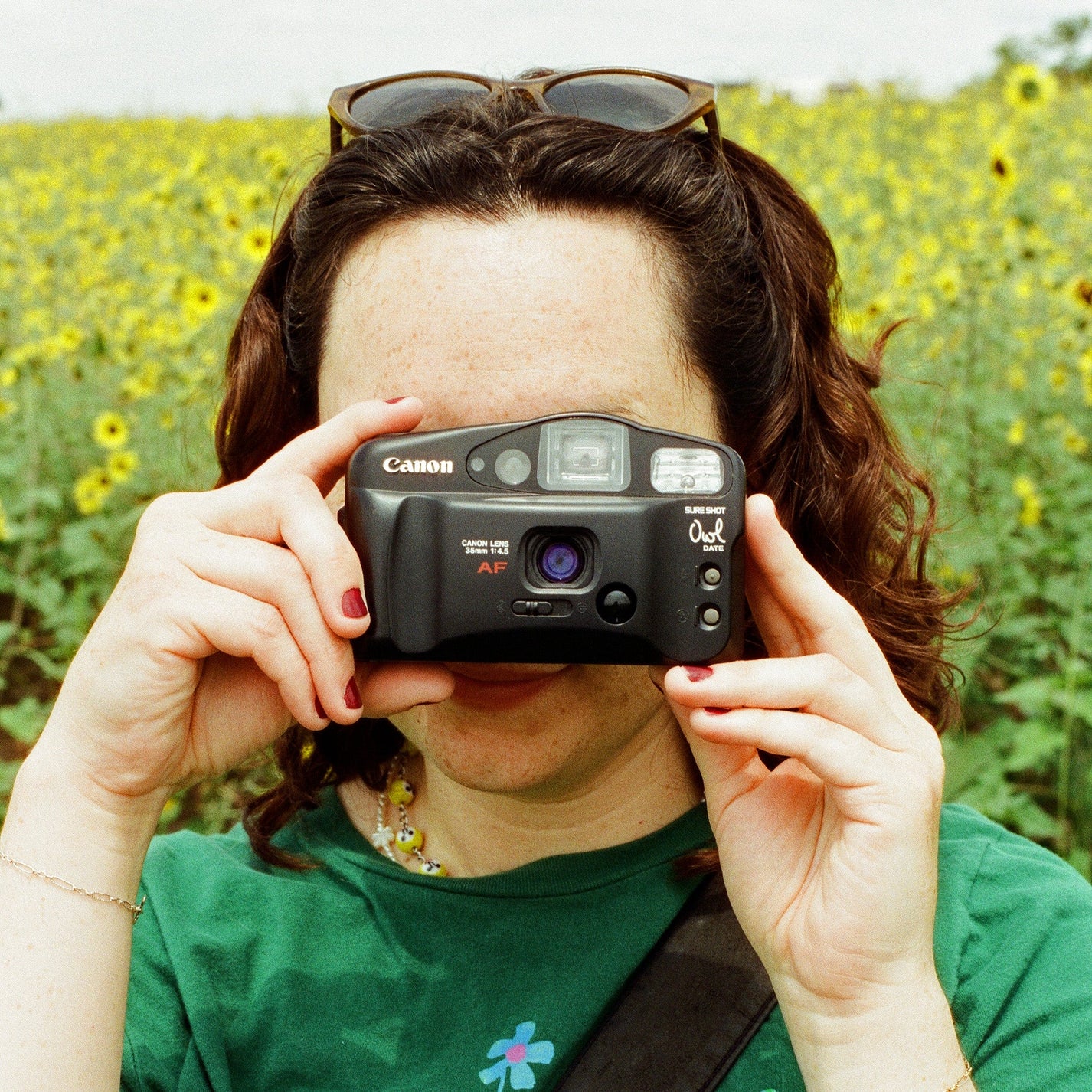 Canon Sure Shot Owl - 35mm Film Camera - Vintage Point and Shoot ...
