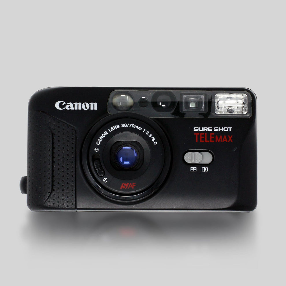 Canon Sure Shot Telemax - 35mm Film Camera - Vintage Point and Shoot ...