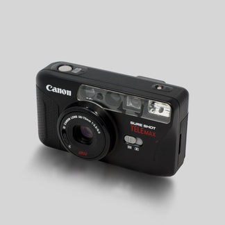 Canon Sure Shot Telemax - 35mm Film Camera - Vintage Point and Shoot ...